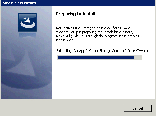 Upgrading the NetApp Virtual Storage Console (VSC) to Version 2.1 ...