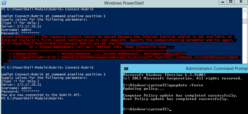 Solving The First Launch Configuration Error With Powershells Invoke Webrequest Cmdlet Wahl