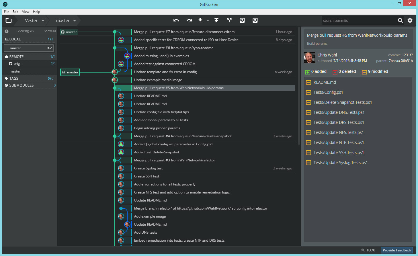Visualizing Code Repositories with GitKraken's Git Client - Chris Wahl