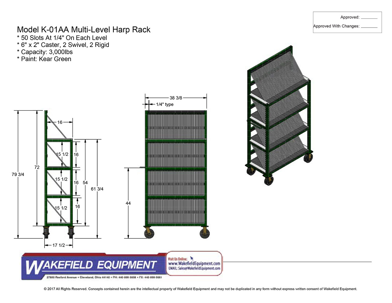 Glass Harp Racks, Twin Level Harp Racks Wakefield Equipment