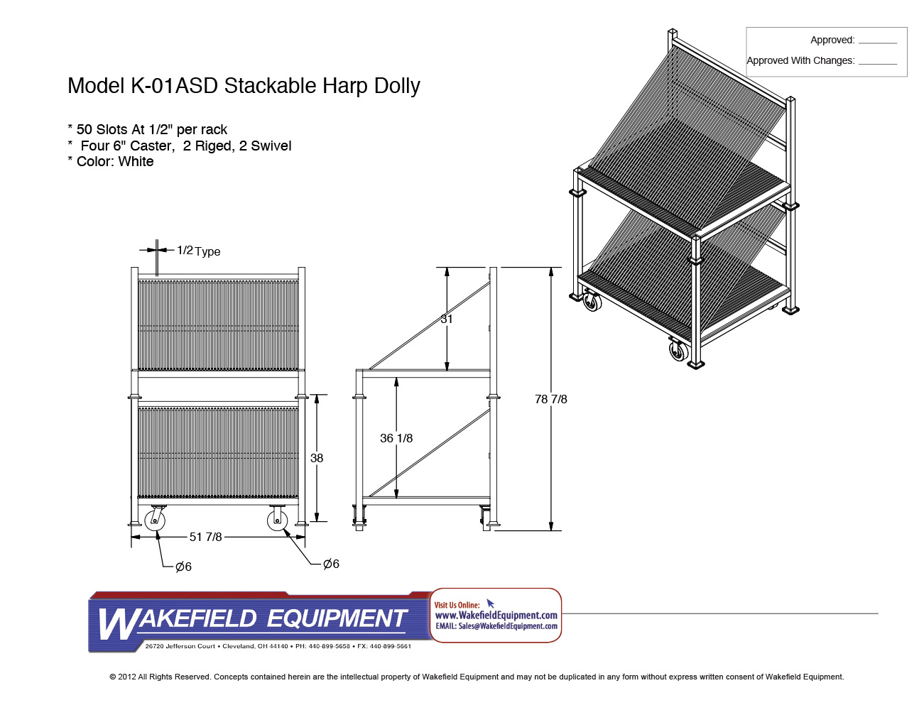 Glass Harp Racks, Twin Level Harp Racks Wakefield Equipment