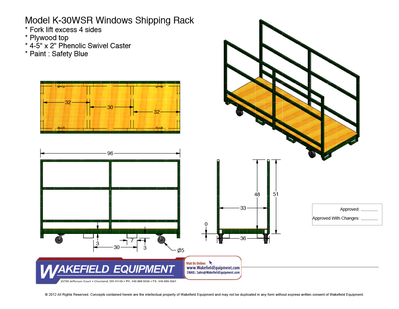 Window Dollies, Completed Window Dolly, Finished Window Dolly