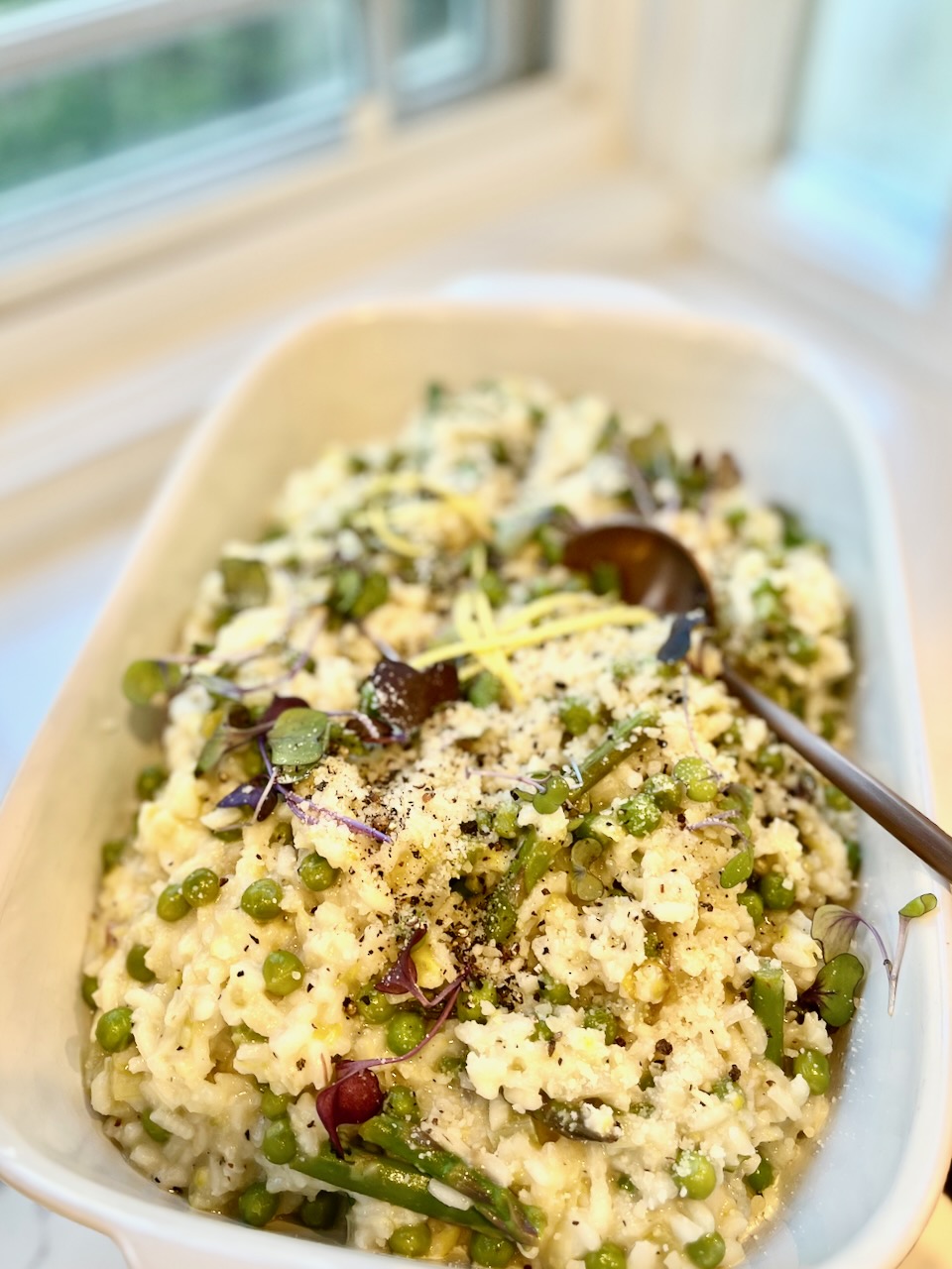 Walestable.com - spring green risotto