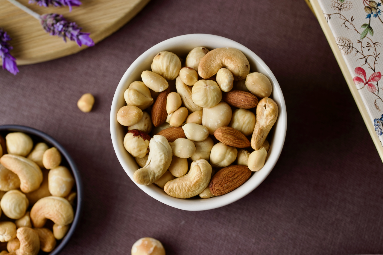 Warm Roasted Nuts (V, GF) - Walking Through Lavender Fields