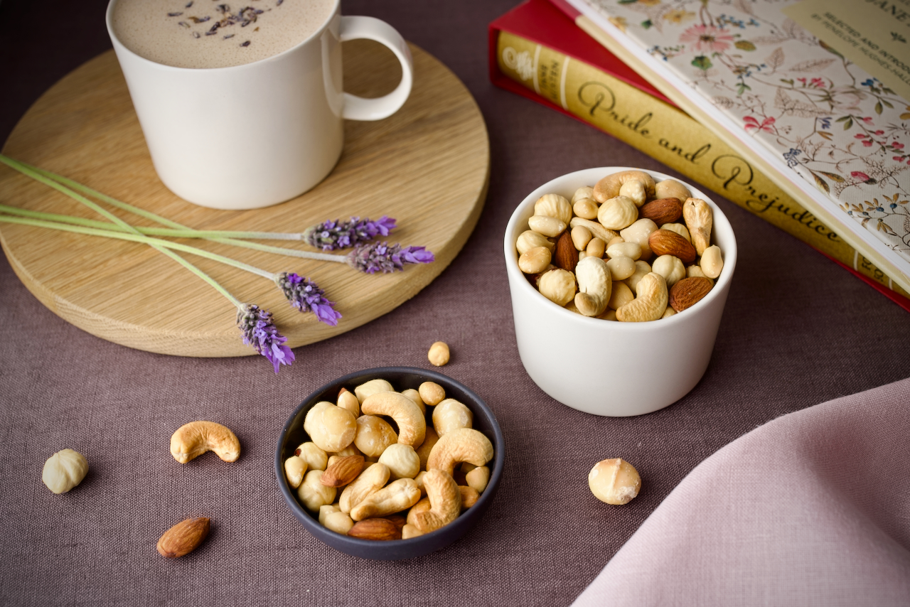 Warm Roasted Nuts (V, GF) - Walking Through Lavender Fields