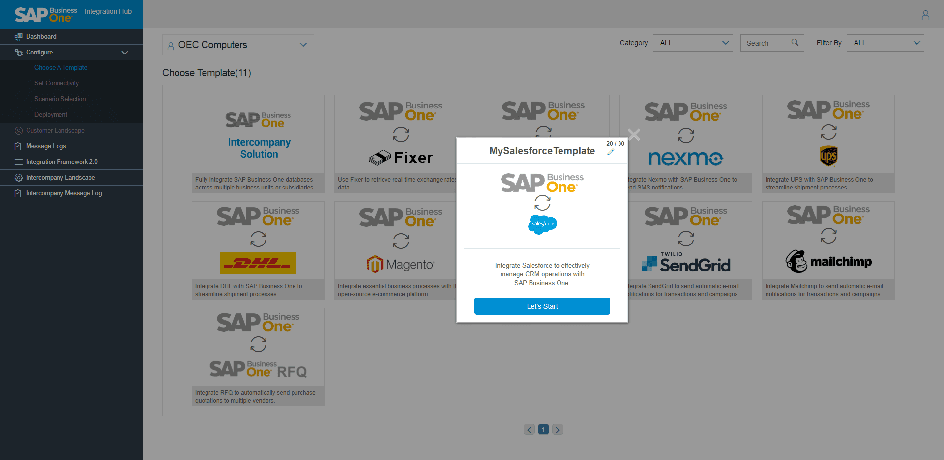 Salesforce Integration with SAP Business One – SAP Integration Solutions