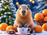 Christmas Capybara Wallpapers Wallpaper Cave