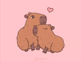 Capybara Cartoon Wallpapers Wallpaper Cave