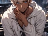 Black Skin Anime Boy Wallpapers Wallpaper Cave