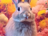 Flower Bunny Spring Wallpapers Wallpaper Cave