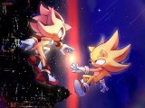 Super Sonic Vs Super Shadow Wallpapers Wallpaper Cave