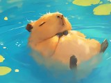 Kawaii Capybara Wallpapers Wallpaper Cave