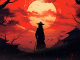 Samurai Sunset Wallpapers Wallpaper Cave