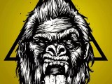Gorilla Cartoon Wallpapers Wallpaper Cave
