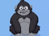 Gorilla Cartoon Wallpapers Wallpaper Cave