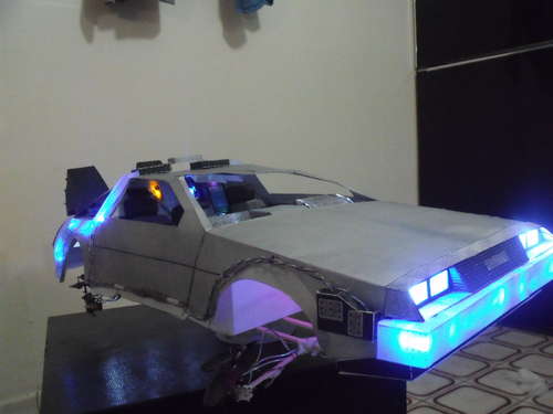 Delorean Paper Model : Delorean Back 2 The Future 1 Paper Models Paper ...