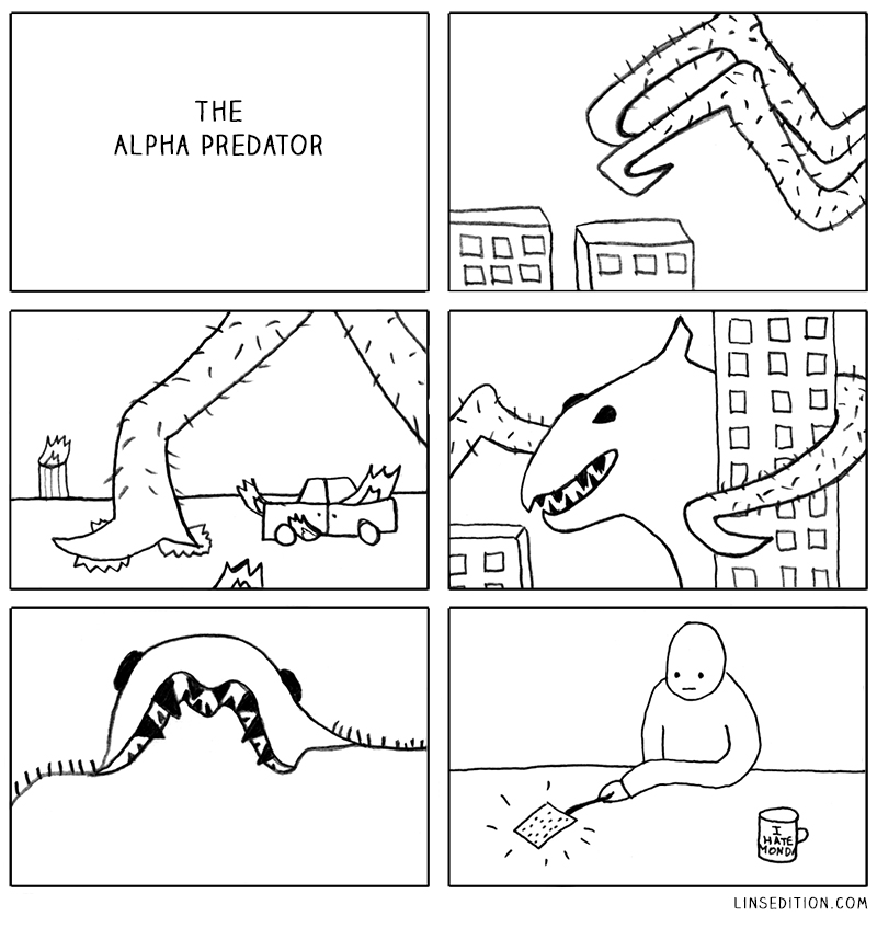 The Alpha Predator – War and Peas – Webcomic