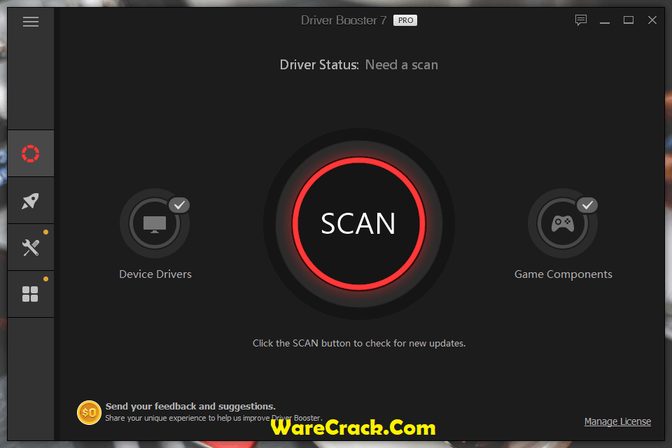 Driver booster key 7 - kopbell