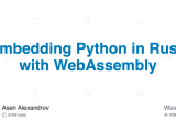 Embedding Python In Rust With Webassembly