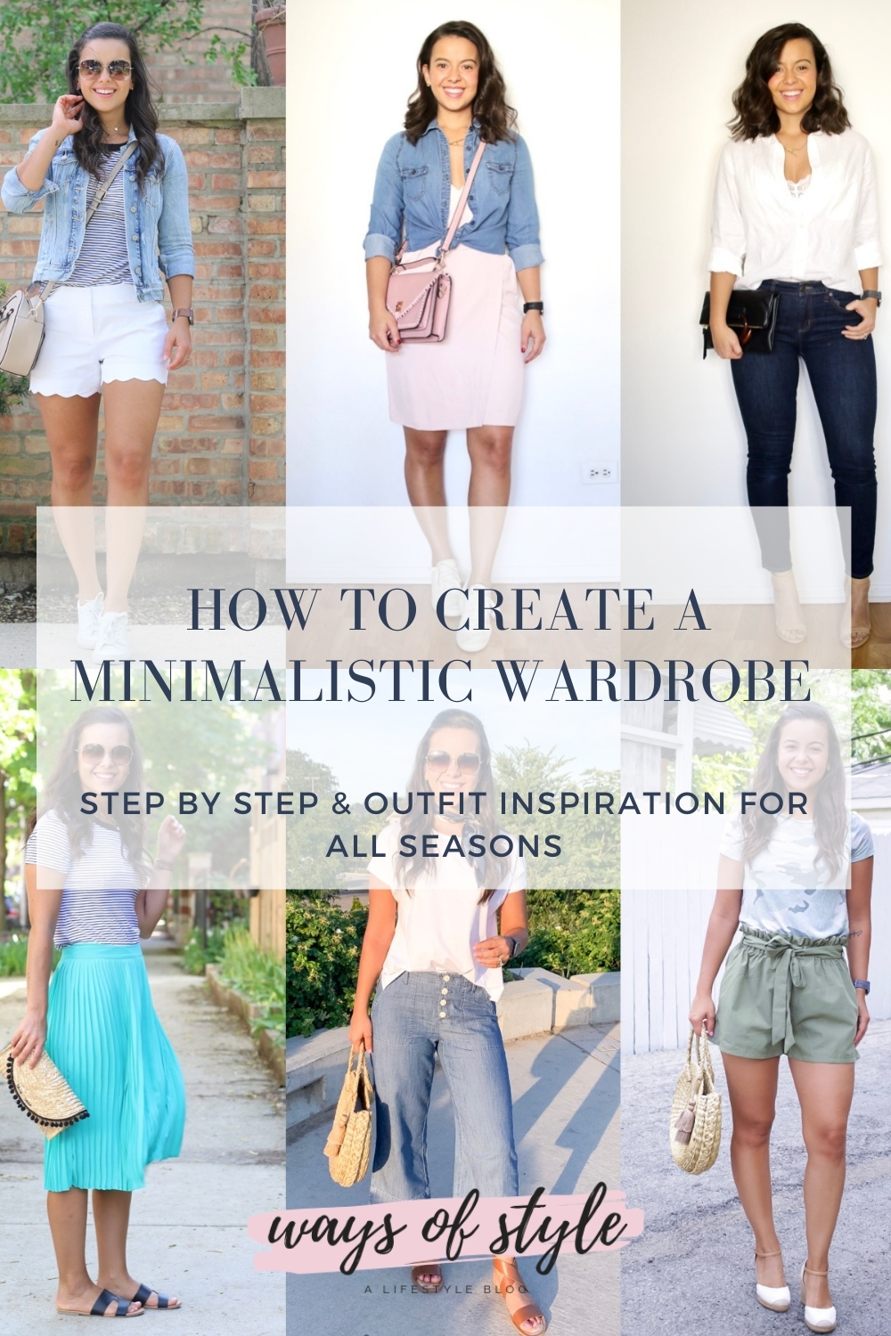 Step By Step On How To Build A Minimalist Wardrobe | Ways Of Style