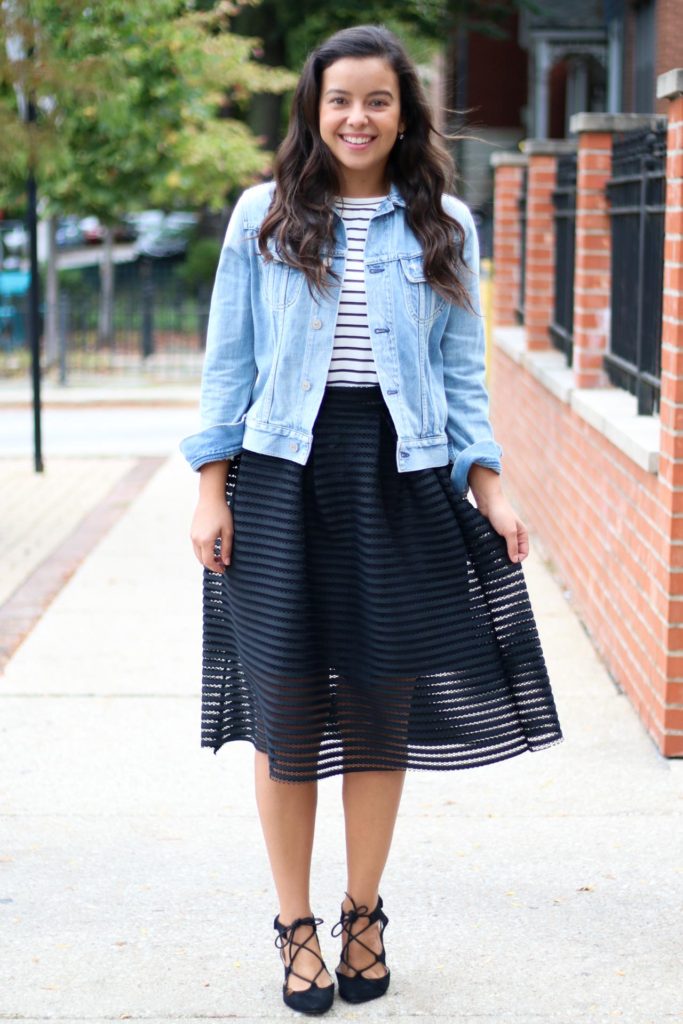 70+ Classic Outfits With A Jean Jacket | Ways Of Style