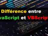 Différence Entre Javascript Et Vbscript Waytolearnx