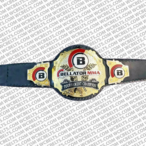 New MMA BELLATOR Championship Title Belt Replica Adult Size 2mm Brass ...
