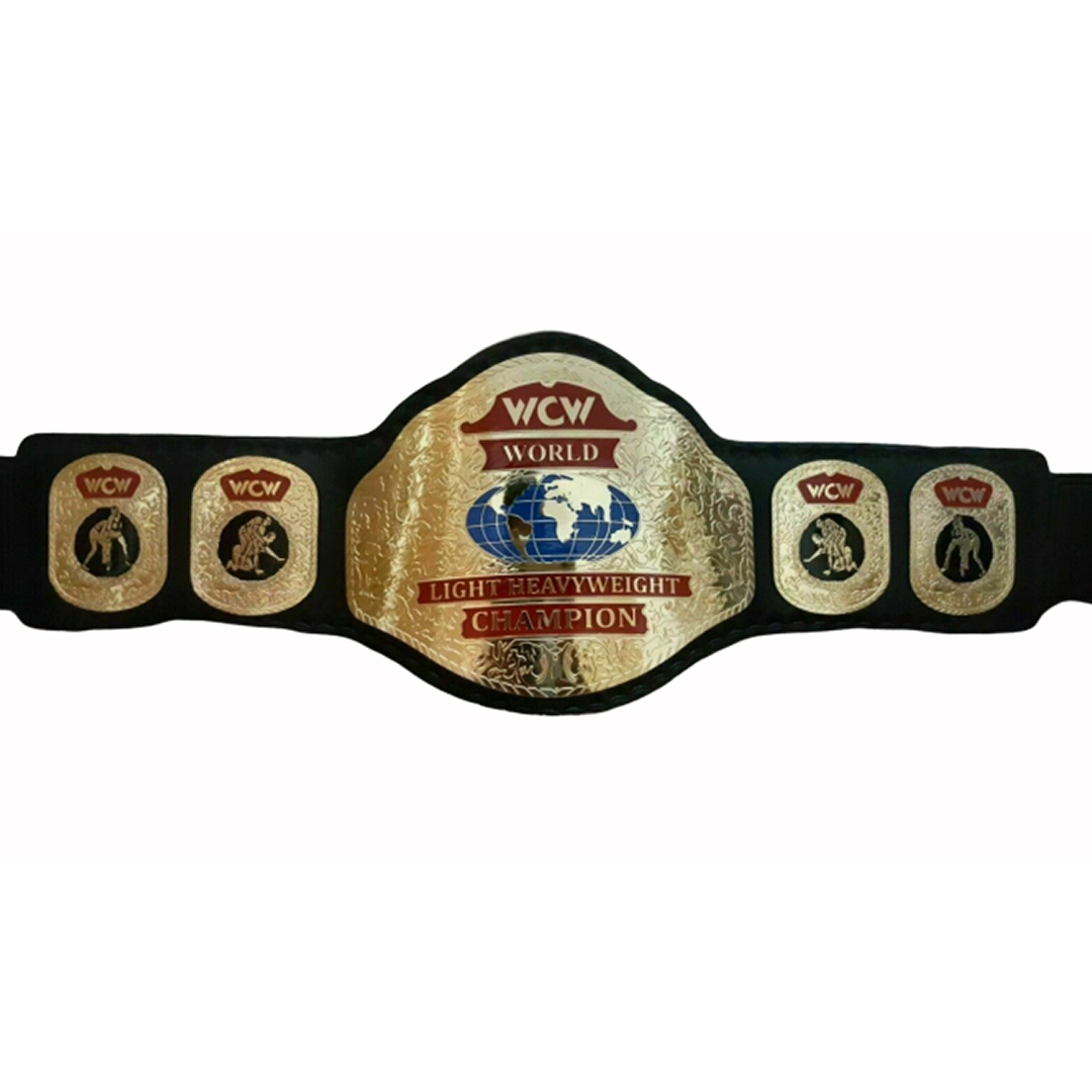 WCW WORLD LIGHT HEAVYWEIGHT WRESTLING CHAMPIONSHIP BELT REPLICA - WC BELTS