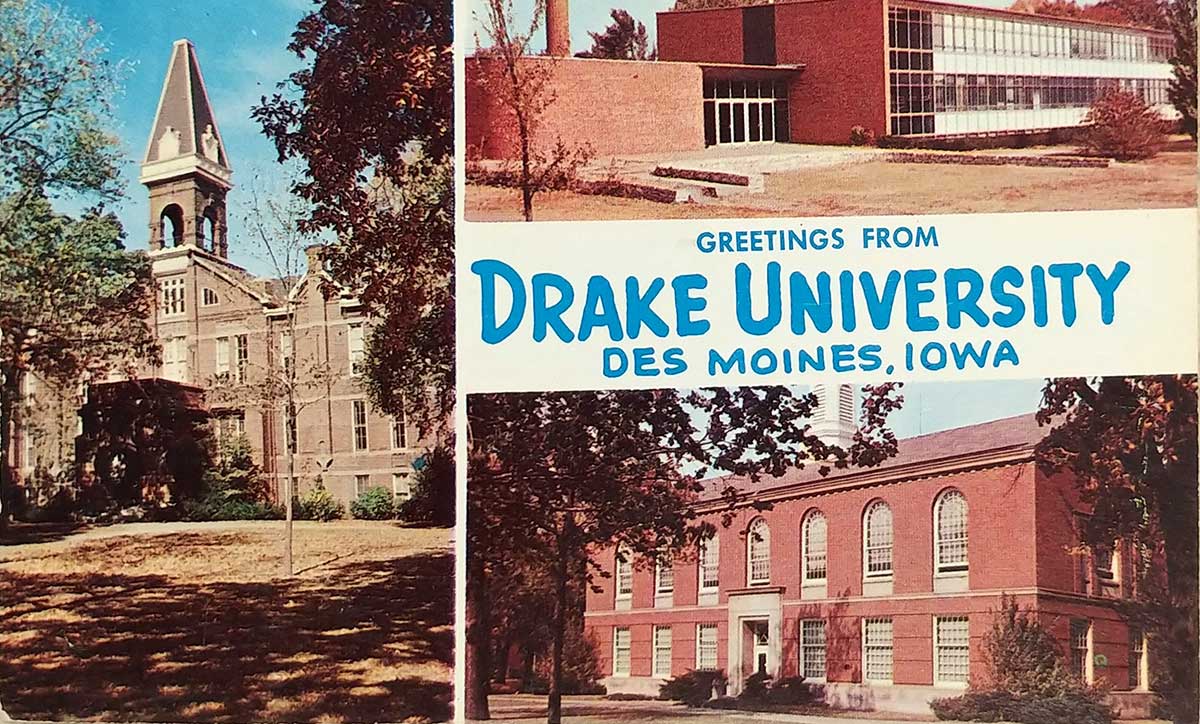 1960s Postcards of Drake University