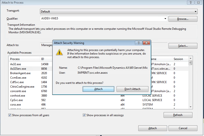 Debugging workflow event handlers in Dynamics Ax 2012 – Mohsin Khalid
