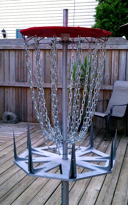 How To Make Your Own Disc Golf Basket