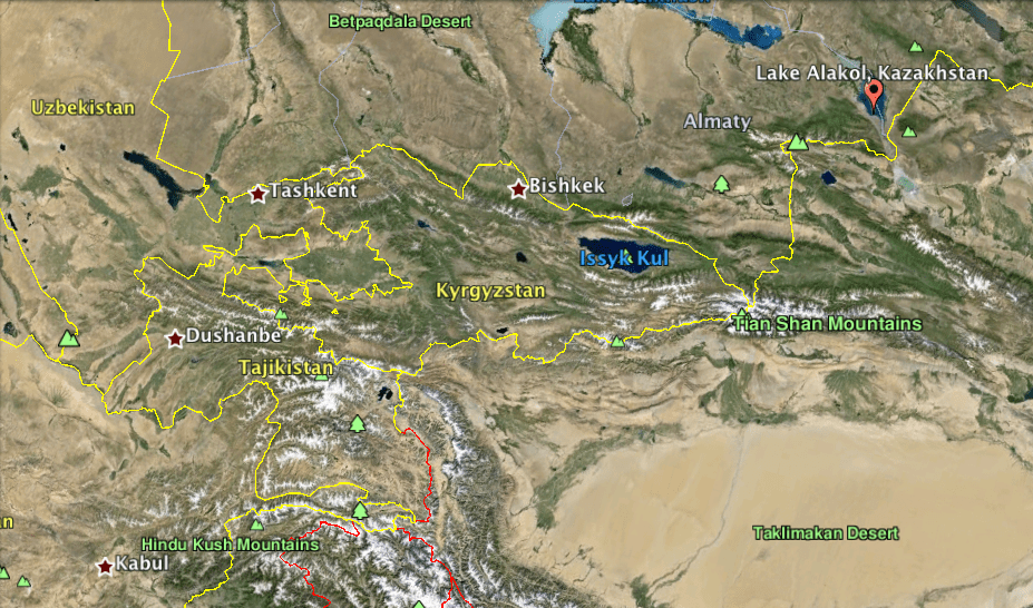 The High Alps of Karakol – Journeys, &c