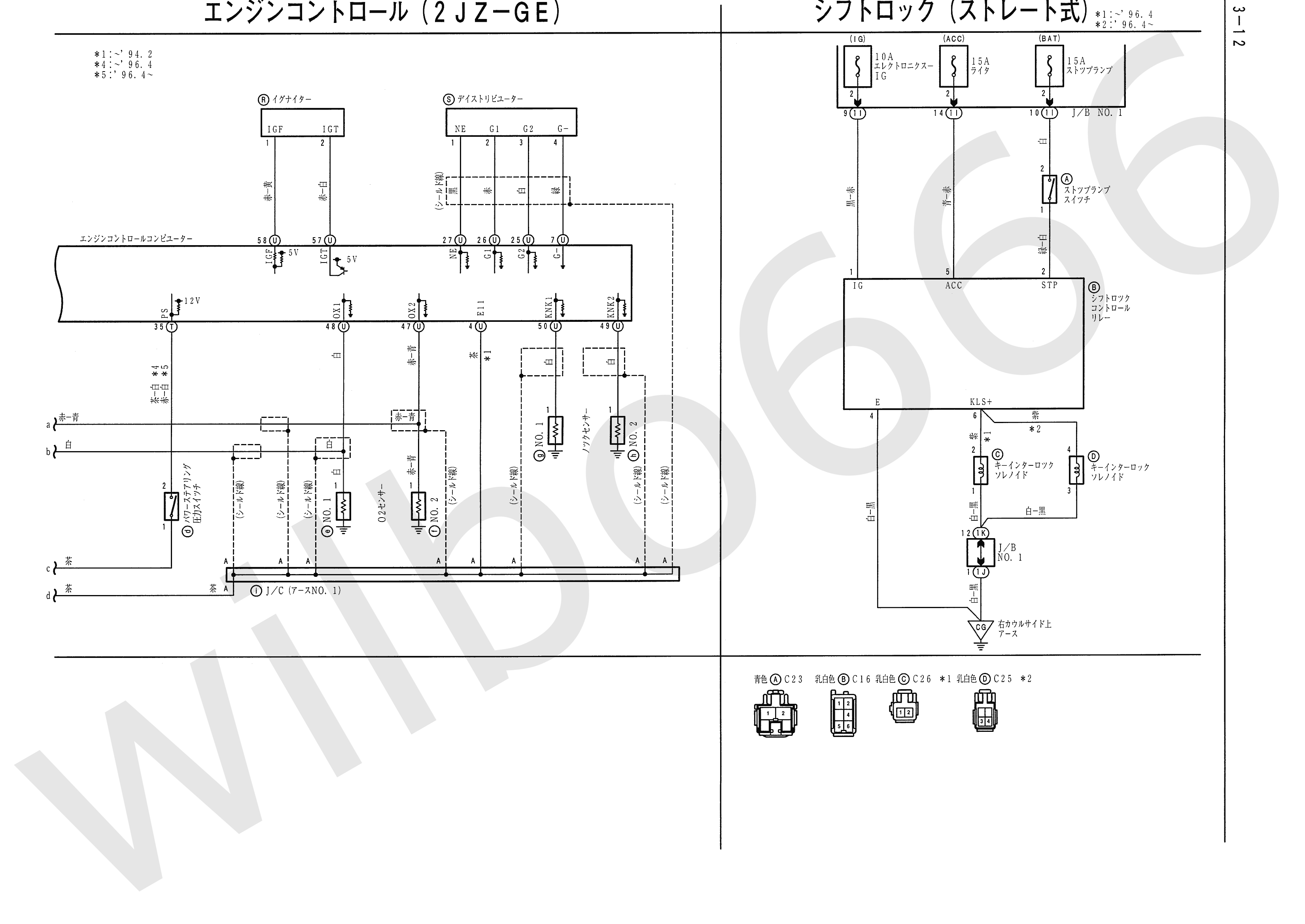 2JZ-GE to JZA80 Engine wiring – Shoarmateam