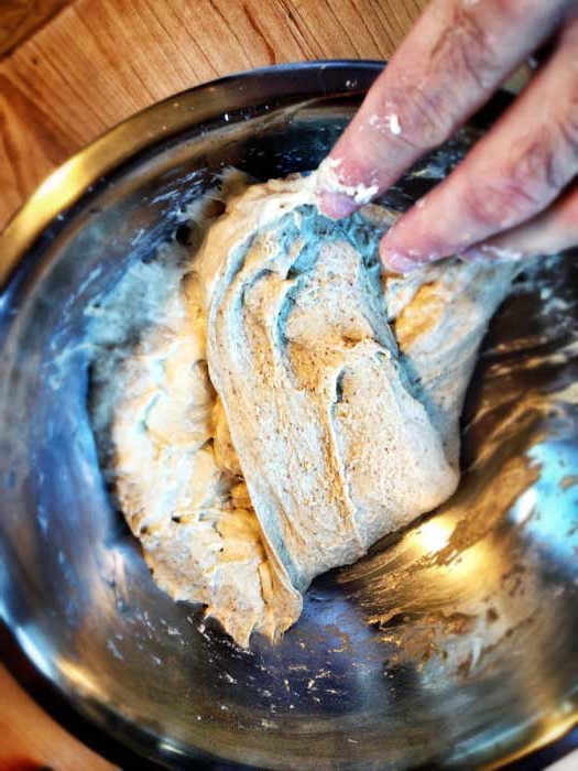 How to Mix Perfect Supple Sourdough Without Kneading - Trevor Jay Wilson