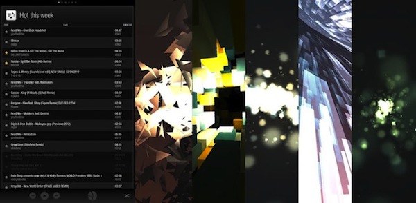 APEXvj, una sorprendente aplicación para visualizar música
