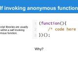 Why Do You Need A Self Invoking Function In Javascript Varun Batra