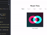 React Tabs Component