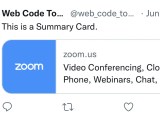 Twitter Card Generator Web Code Tools