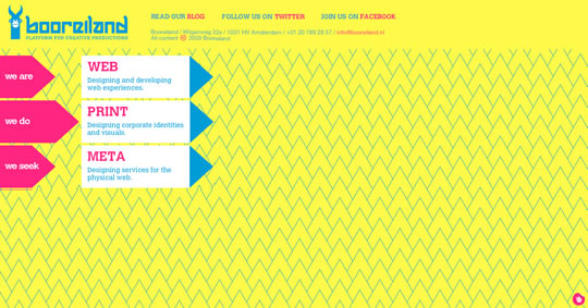 50 Yellow Web Designs to Inspire You | HUE Designer