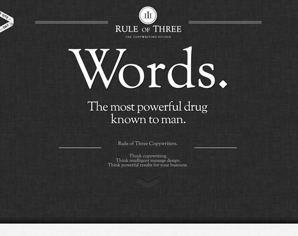 21 Examples of Great Typography in Web Design