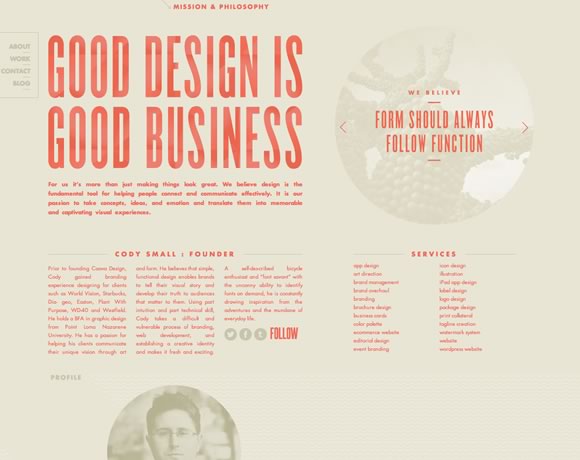 21 Examples of Great Typography in Web Design