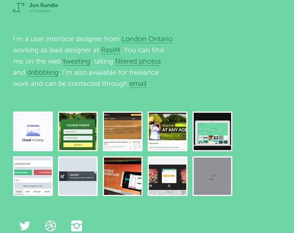 21 Inspiring Single Page Websites | All DesiGn