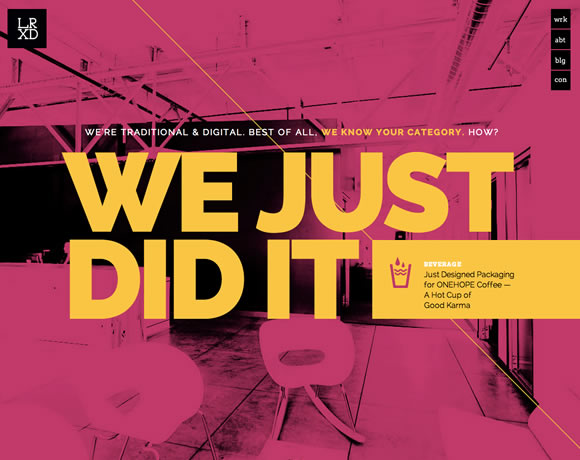 19 Inspiring Examples of Text Over Images in Web Design | All DesiGn