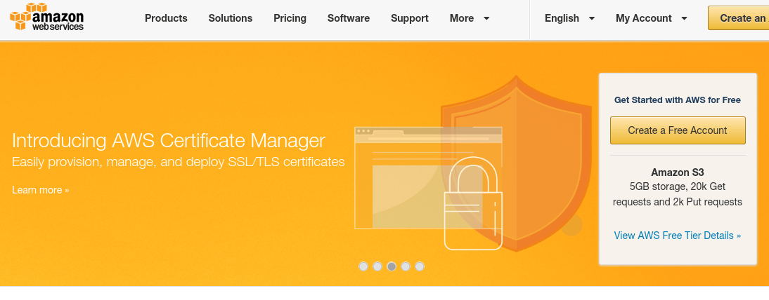 Amazon Web Services Now Offers Free SSL/TLS – Peter Jonour