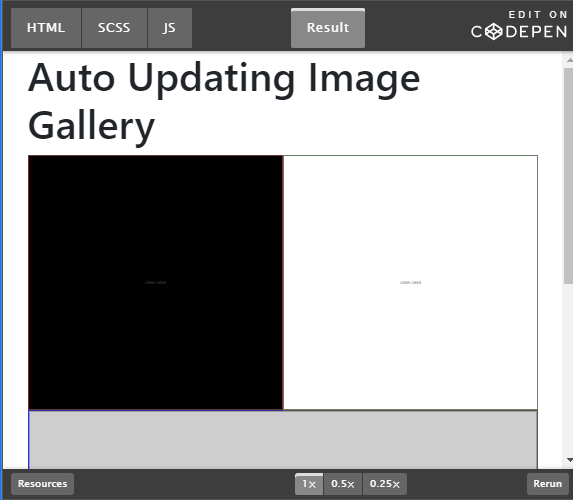 Responsive Auto-Updating Square Tile Gallery - Misc
