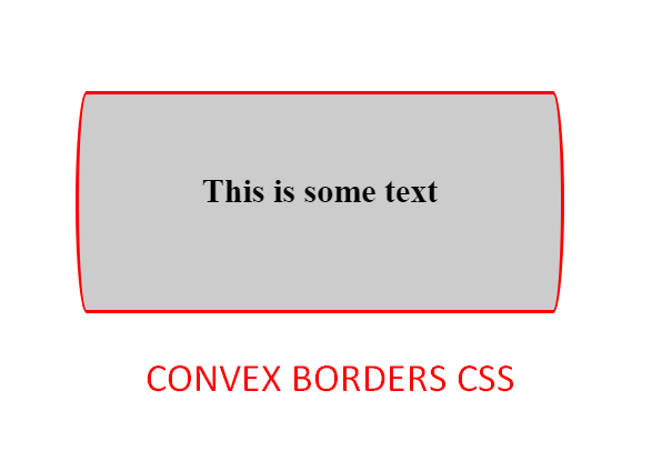 Convex Borders - CSS - Misc