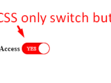 Switch Button Using Css Only Misc