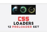 Css Loader Pack With 12 Loading Animation Preloaders For Website
