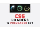 Css Loader Pack With 12 Loading Animation Preloaders For Website
