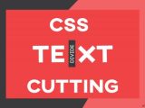 Css Text Cut Effect On Hover Divide Text And Reveal Another